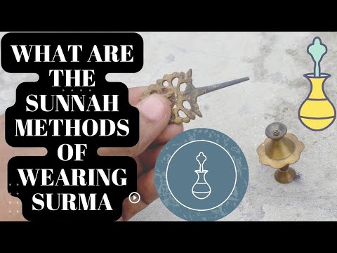 What are the Sunnah methods of wearing Surma | islamic English video ...