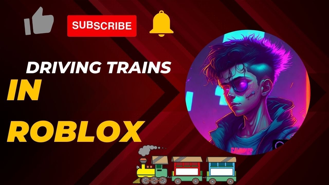 driving trains in roblox - YouTube
