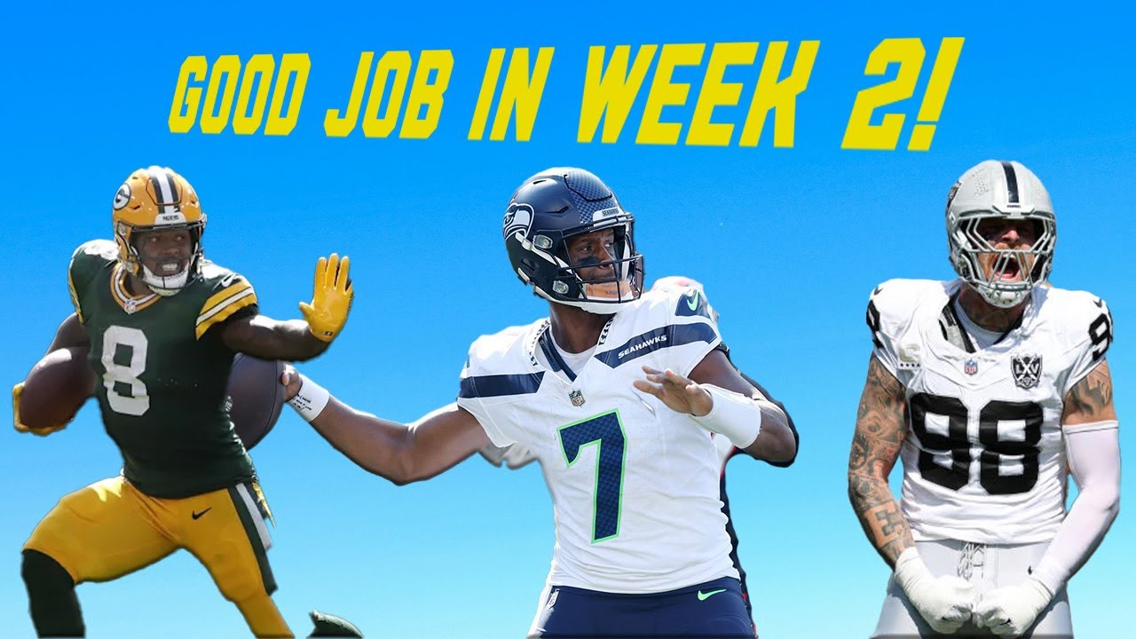 NFL: Packers, Seahawks, Raiders: Good Job in Week 2! - YouTube