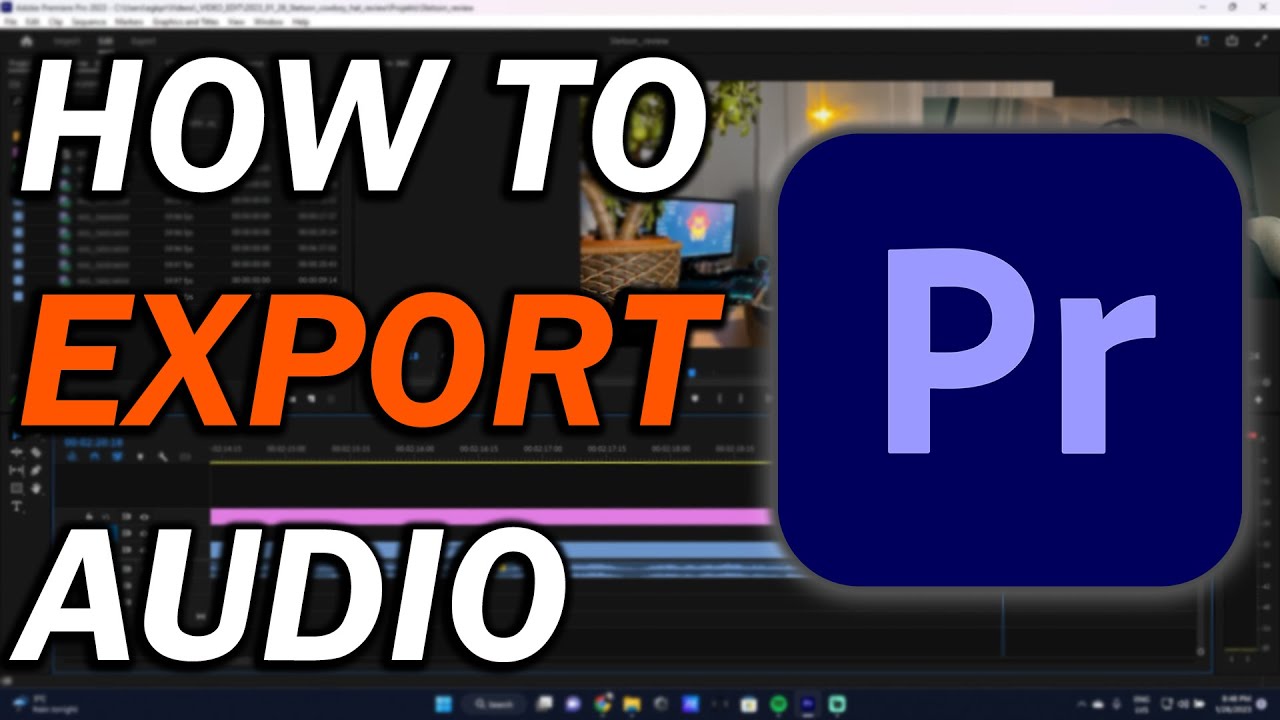 Exporting Audio in Premiere Pro is Easier Than You Think! - YouTube