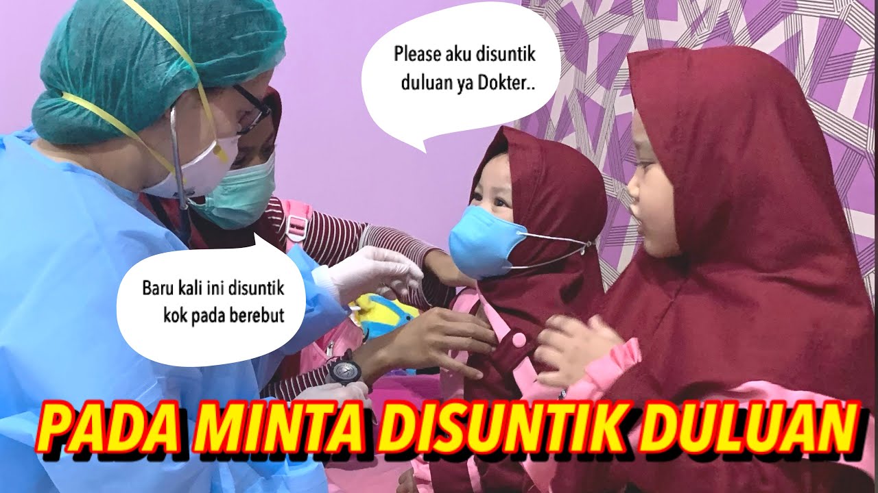 Berani ke Dokter & Tidak Takut Disuntik, Hebat ! - YouTube