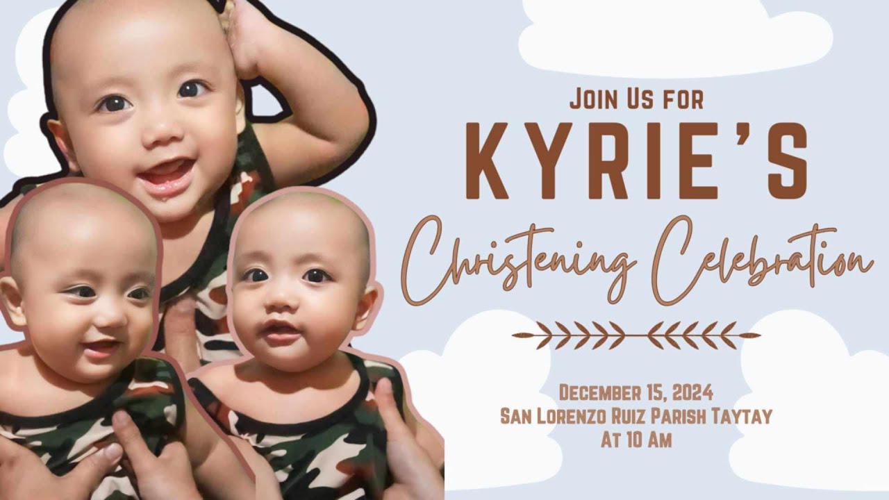 KYRIE'S CHRISTENING CELEBRATION | AnnaJoe VLOGS - YouTube