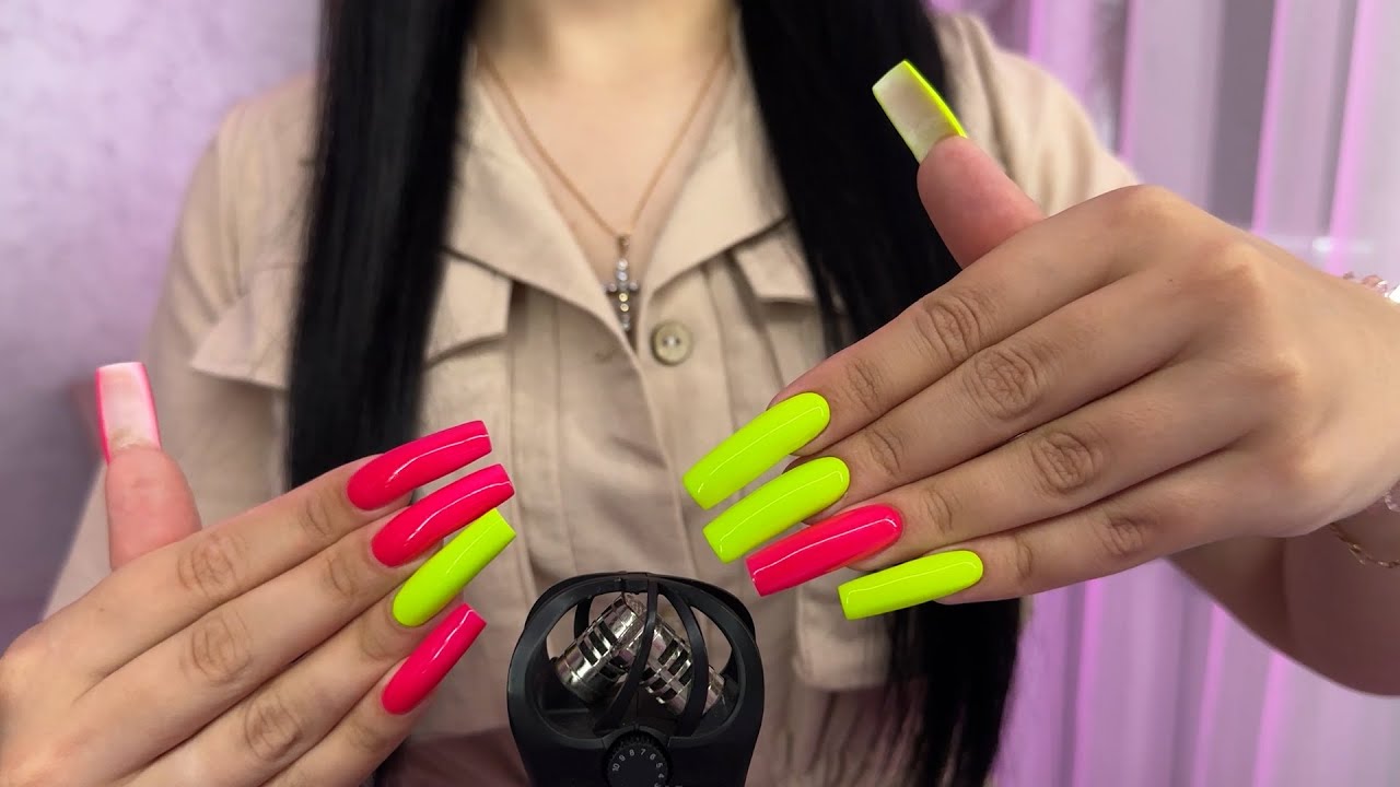 ASMR Nail on Nail tapping & scratching / brain melting | no talking ...