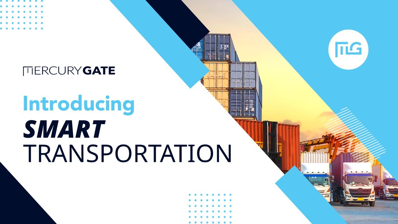 Introducing the MercuryGate Smart Transportation Product Suite - YouTube