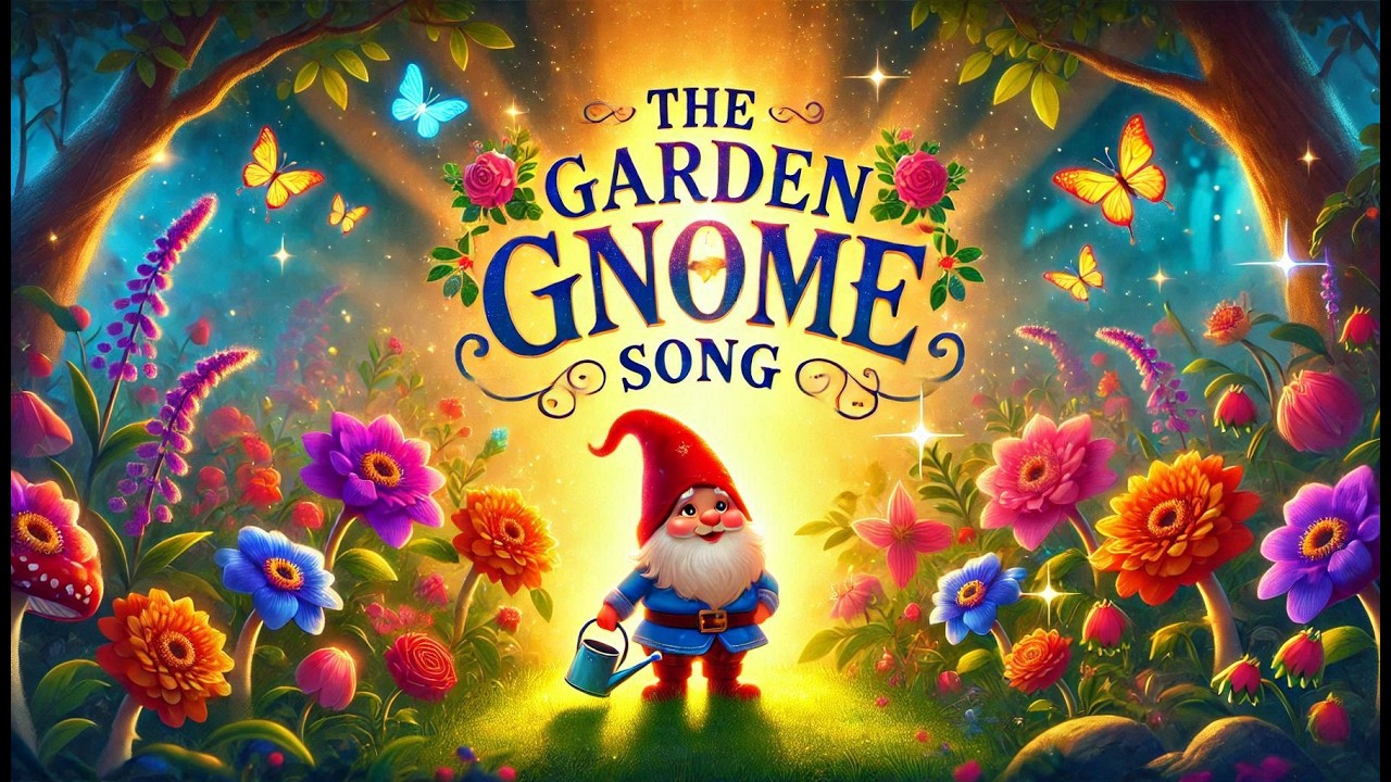 🌸 The Garden Gnome Song | Magical Kids Rhyme with Fun Adventures 🌟 ...