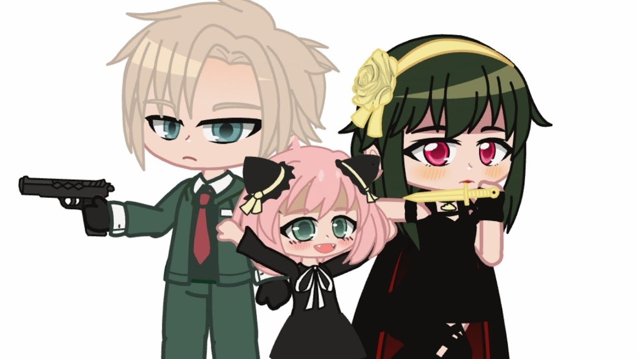 Familia Forger sem Adjust //Gacha Club\\ - YouTube