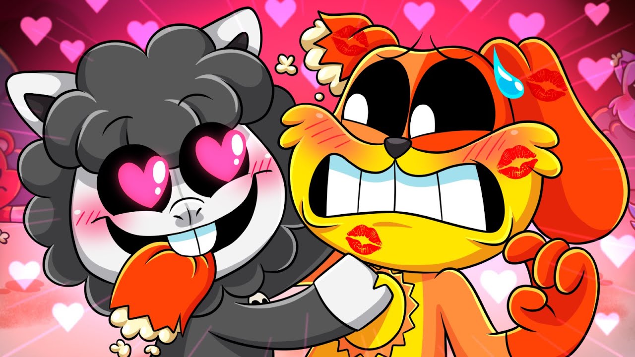 Baba Chops Falls In Love Poppy Playtime 4 Animation Youtube