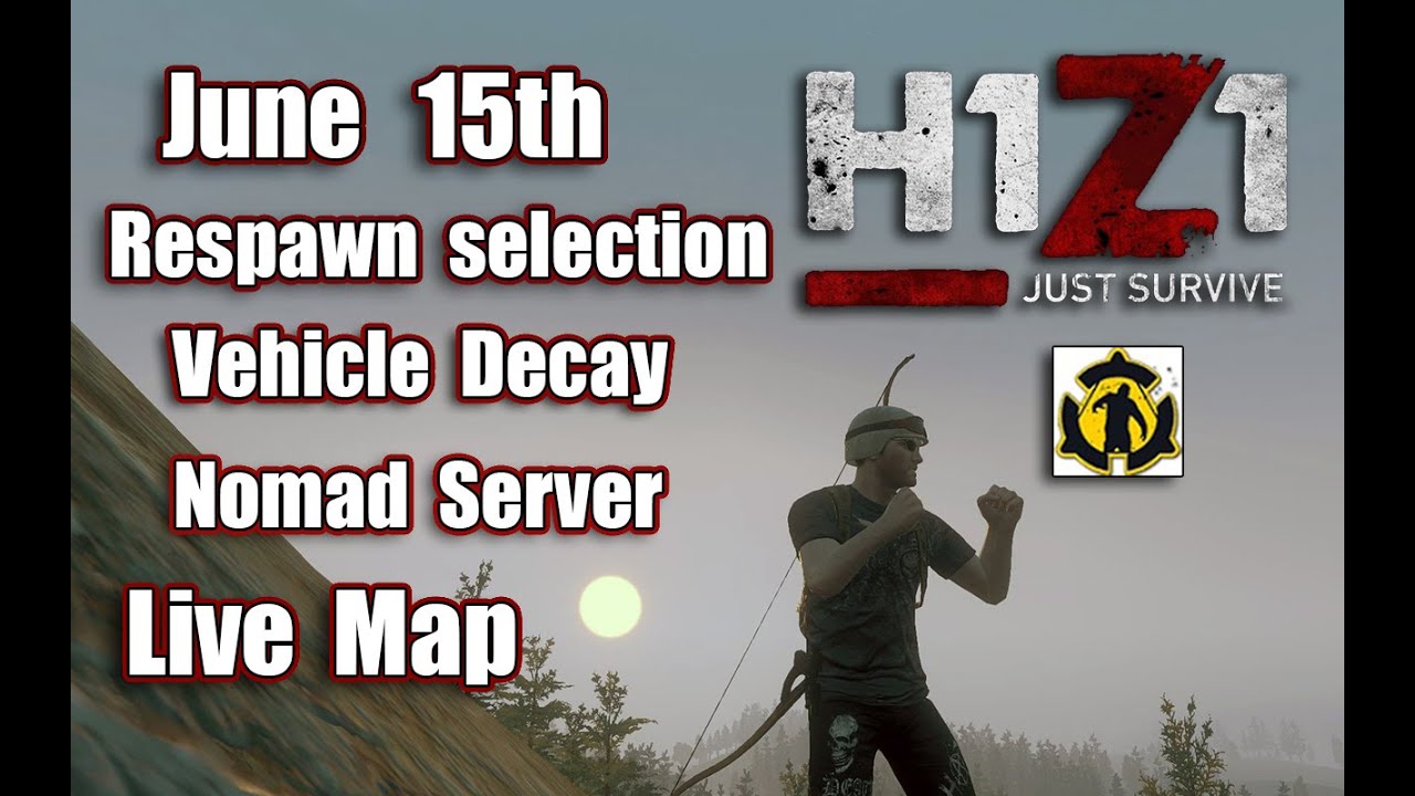 H1Z1 Just Survive Gameplay | Test Server Update | Nomad Server ...