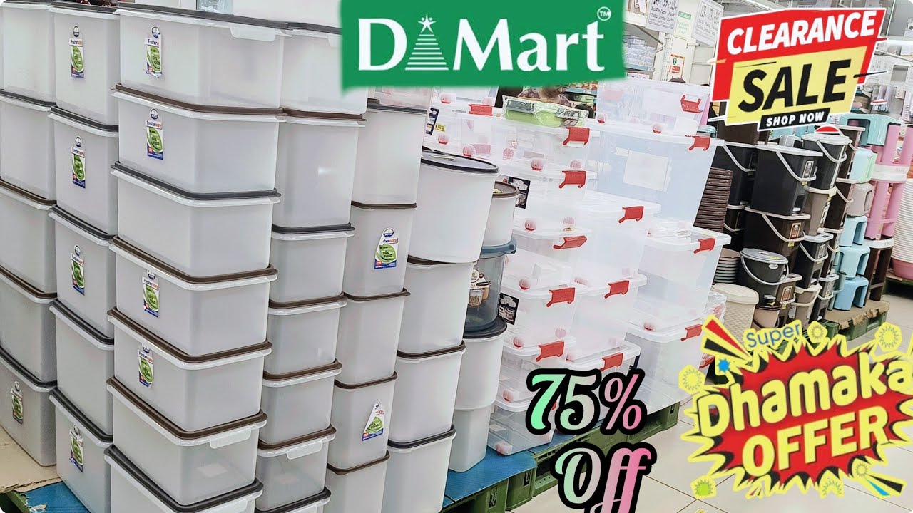 D-Mart clearness sale, new variety product, 80%off, online available ...