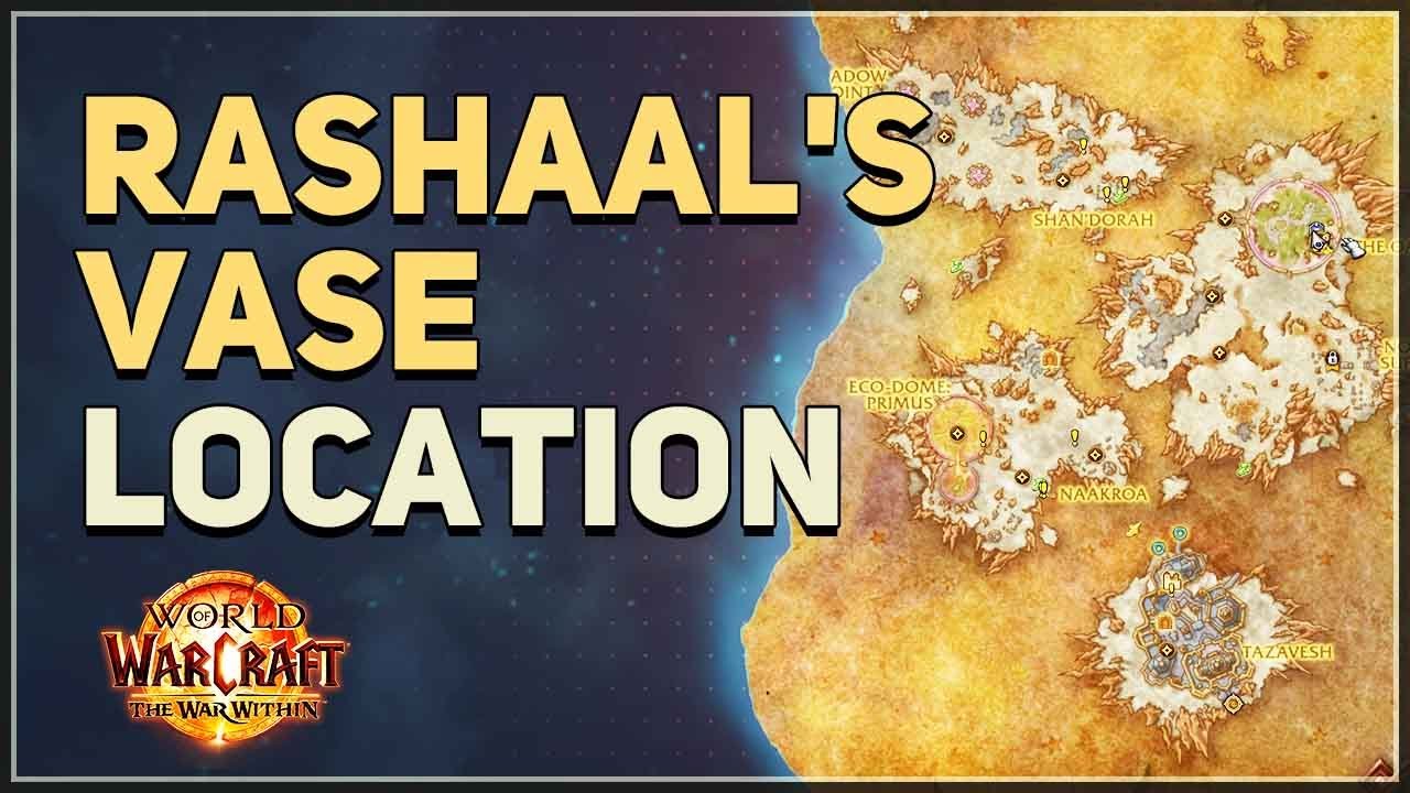 Rashaal's Vase Location WoW - YouTube