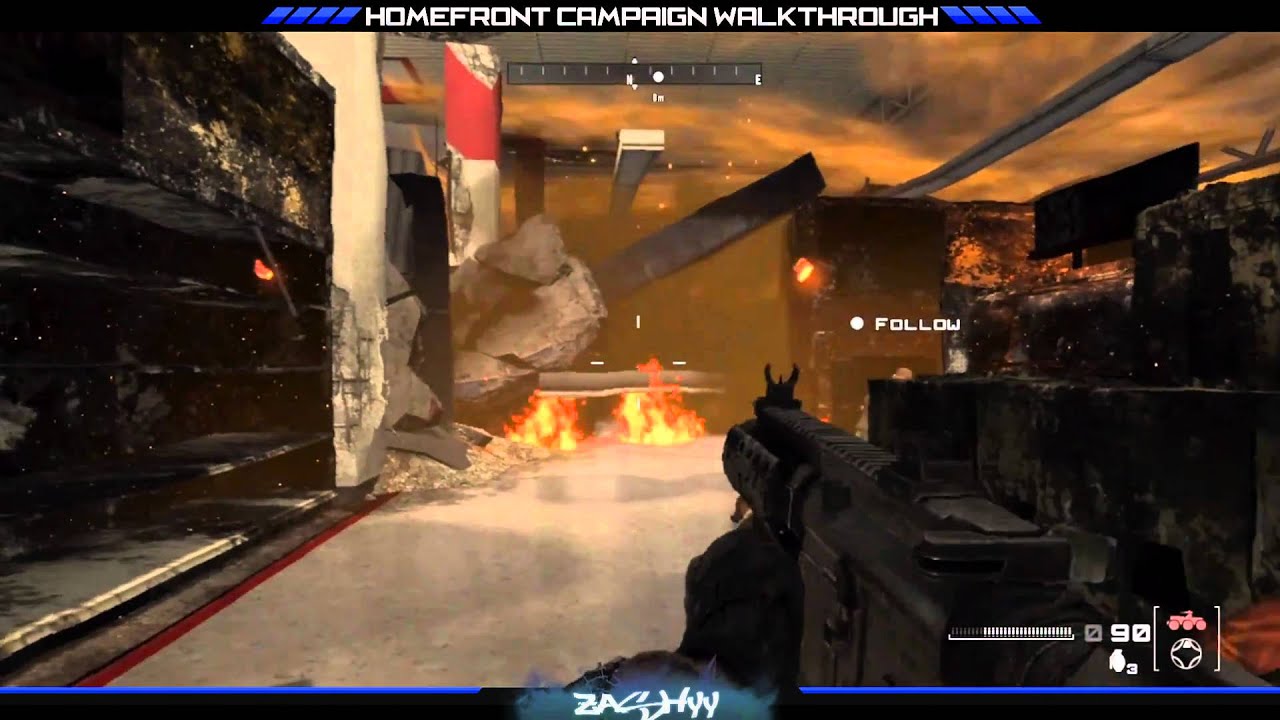 Homefront Campaign Walkthrough - Mission 3 (Fire Sale) Part 2/2 [HD ...