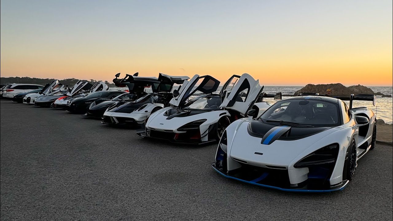 BEST HYPERCARS GATHERED FOR SOME PHOTOS DURING CARWEEK - YouTube