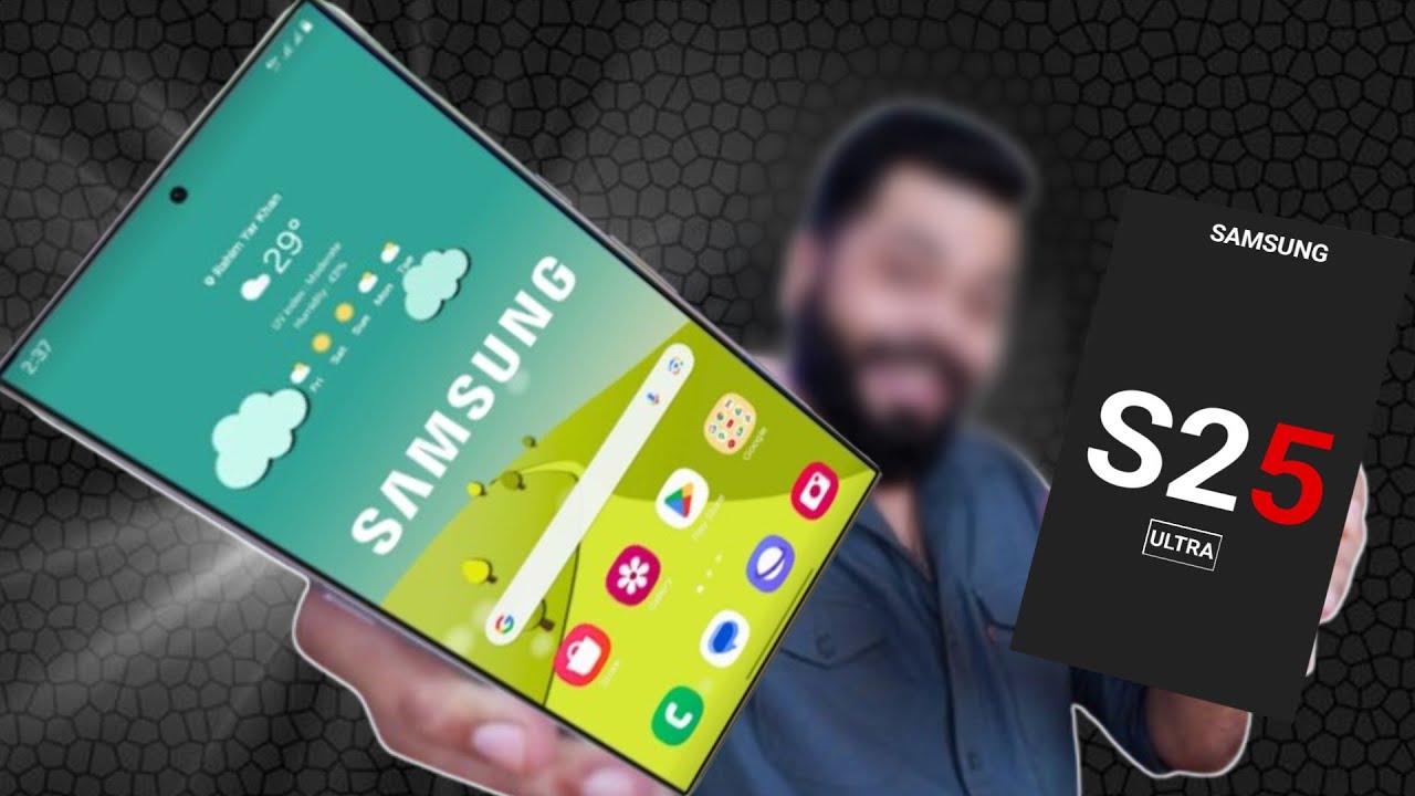Samsung Galaxy S25 Ultra Unboxing, details - YouTube