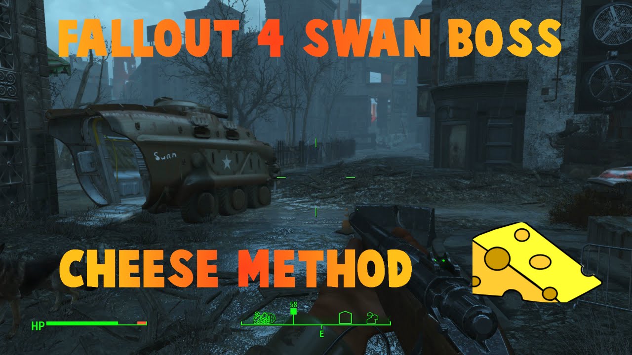 Fallout 4 Swan Super Mutant Behemoth Cheese Method - YouTube