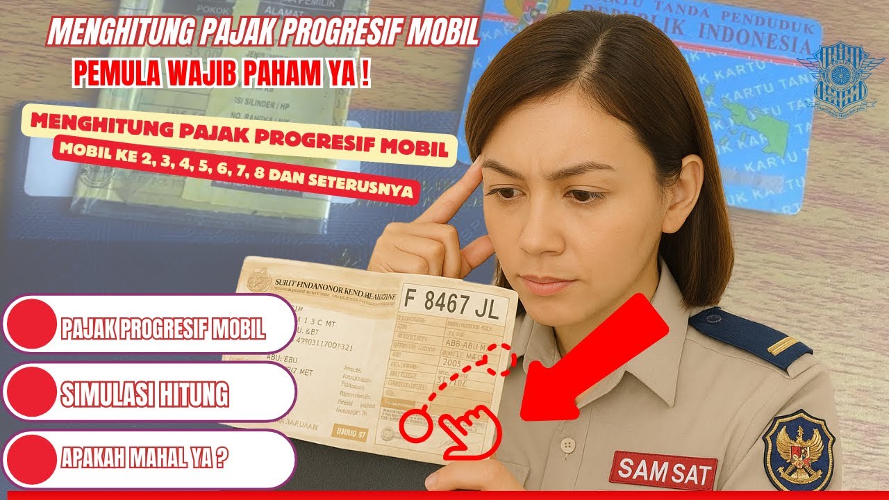 Cara Menghitung Pajak Progresif Mobil yang Mudah - YouTube