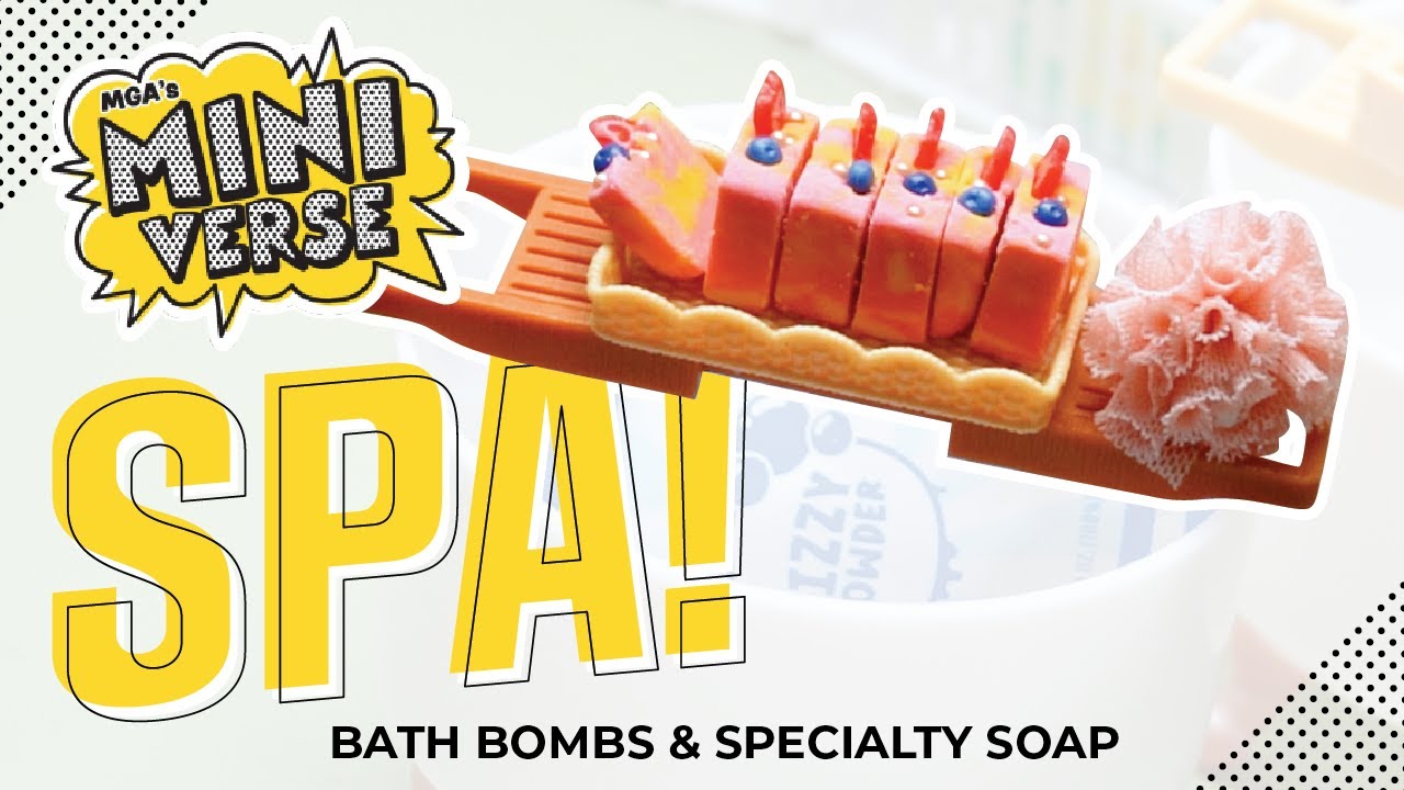 NEW Miniverse SPA series 1 unboxing and build - bath bombs and ...