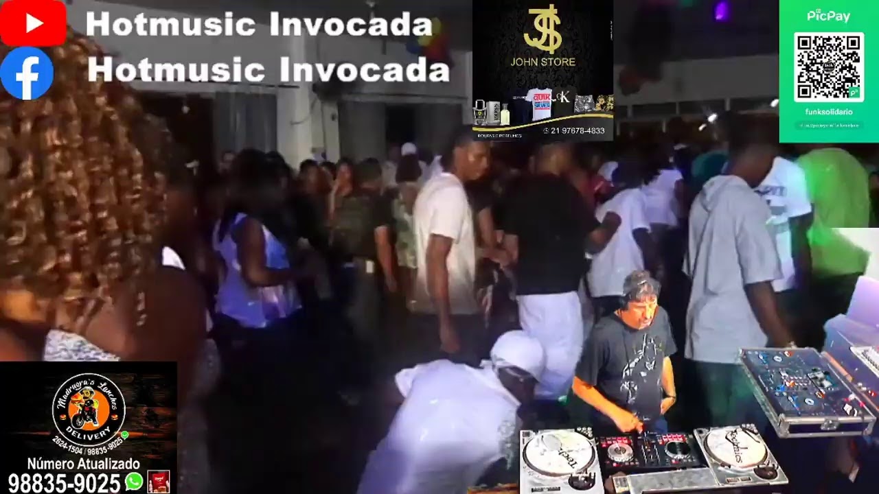 Live Hotmusic Invocada partic. DJ Nazz - YouTube