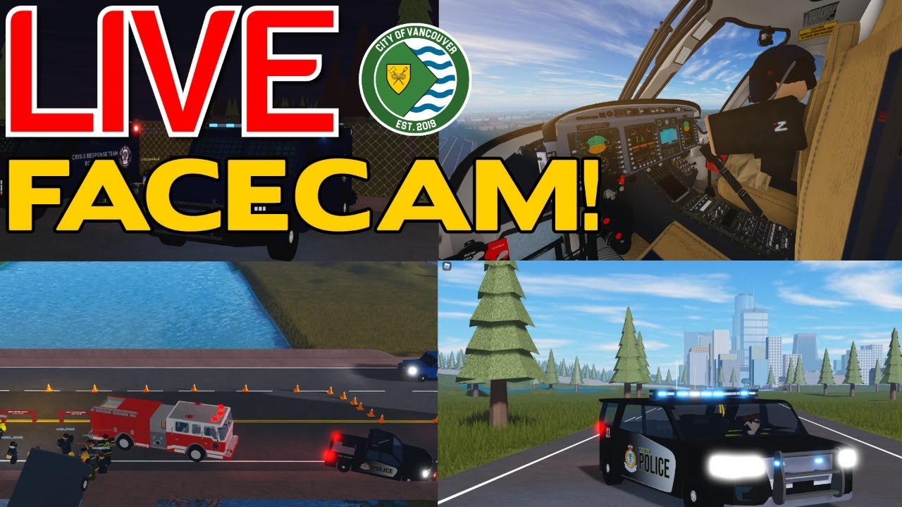🔴Roblox City of Vancouver LIVE | Playing on VPD and more! | Friday ...
