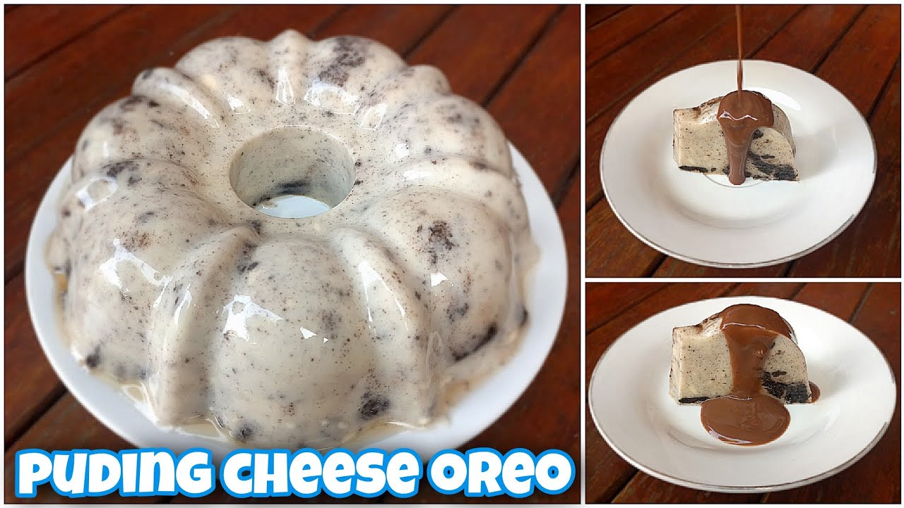 PUDING CHEESE OREO RESEP LUVITA HO - YouTube