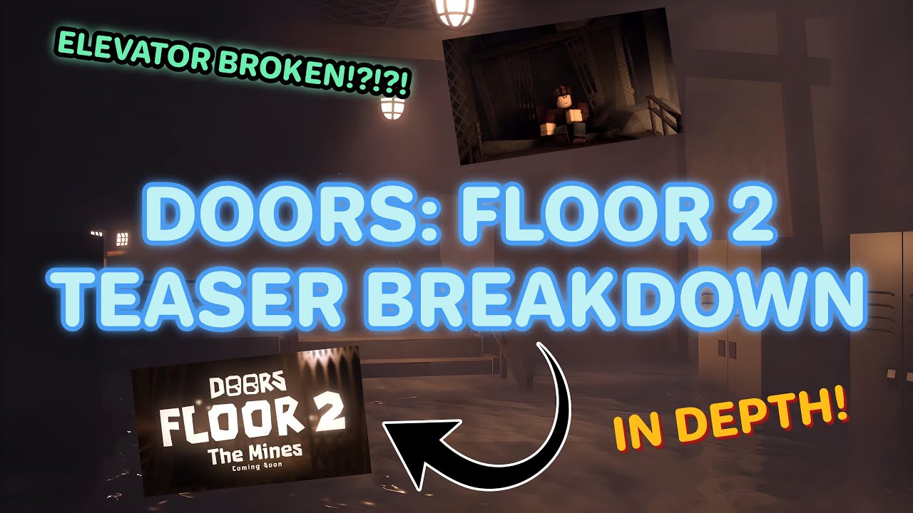 DOORS: FLOOR 2 TEASER BREAKDOWN | ROBLOX DOORS - YouTube