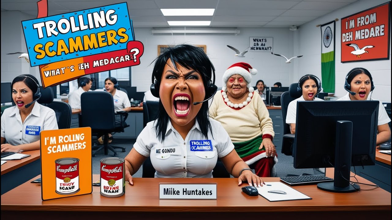 Trolling Scammers - Lady Scammer Special - Mike Huntakes - YouTube
