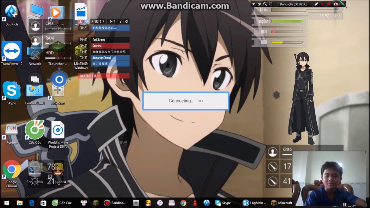 Giới thiệu SAO launcher for Pc phiên bản mới - YouTube