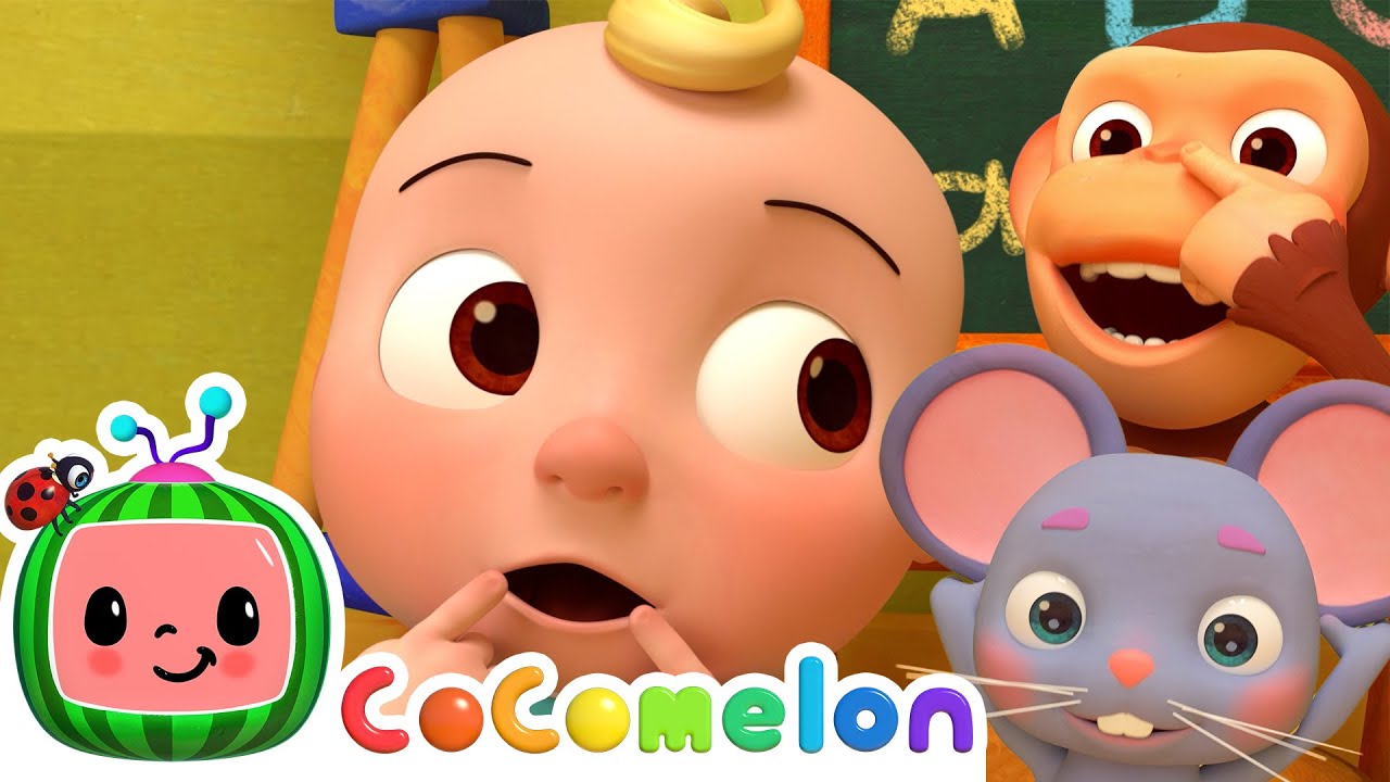 Heads Shoulders Knees & Toes! | CoComelon Animal Time - Learning with ...