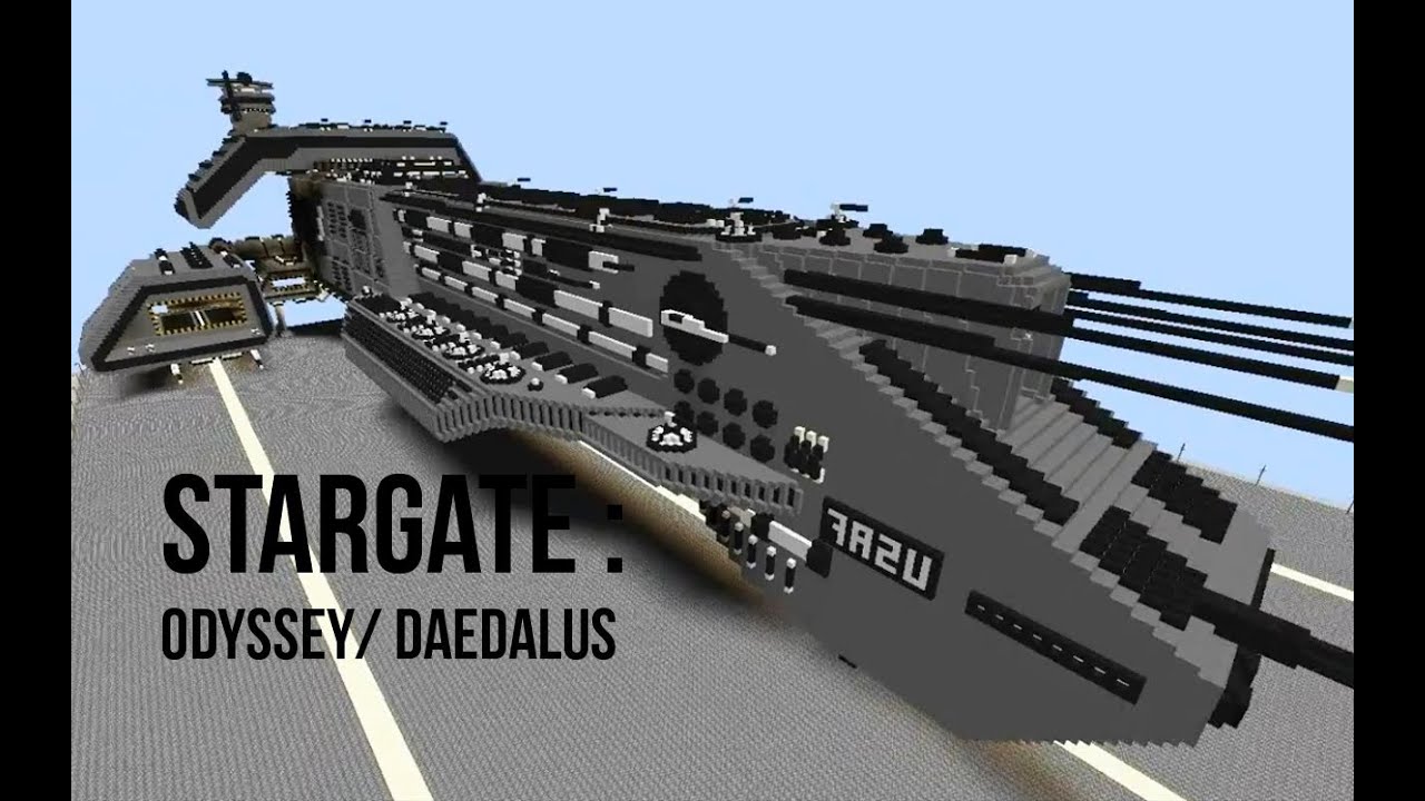 Minecraft.MDR Ep 07: Stargate Odyssey/Daedalus (with save) - YouTube
