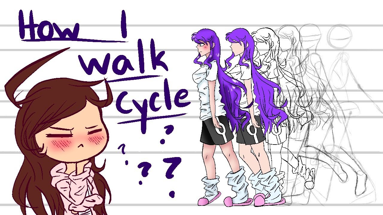 How I walk cycle [Tutorial #1] - YouTube