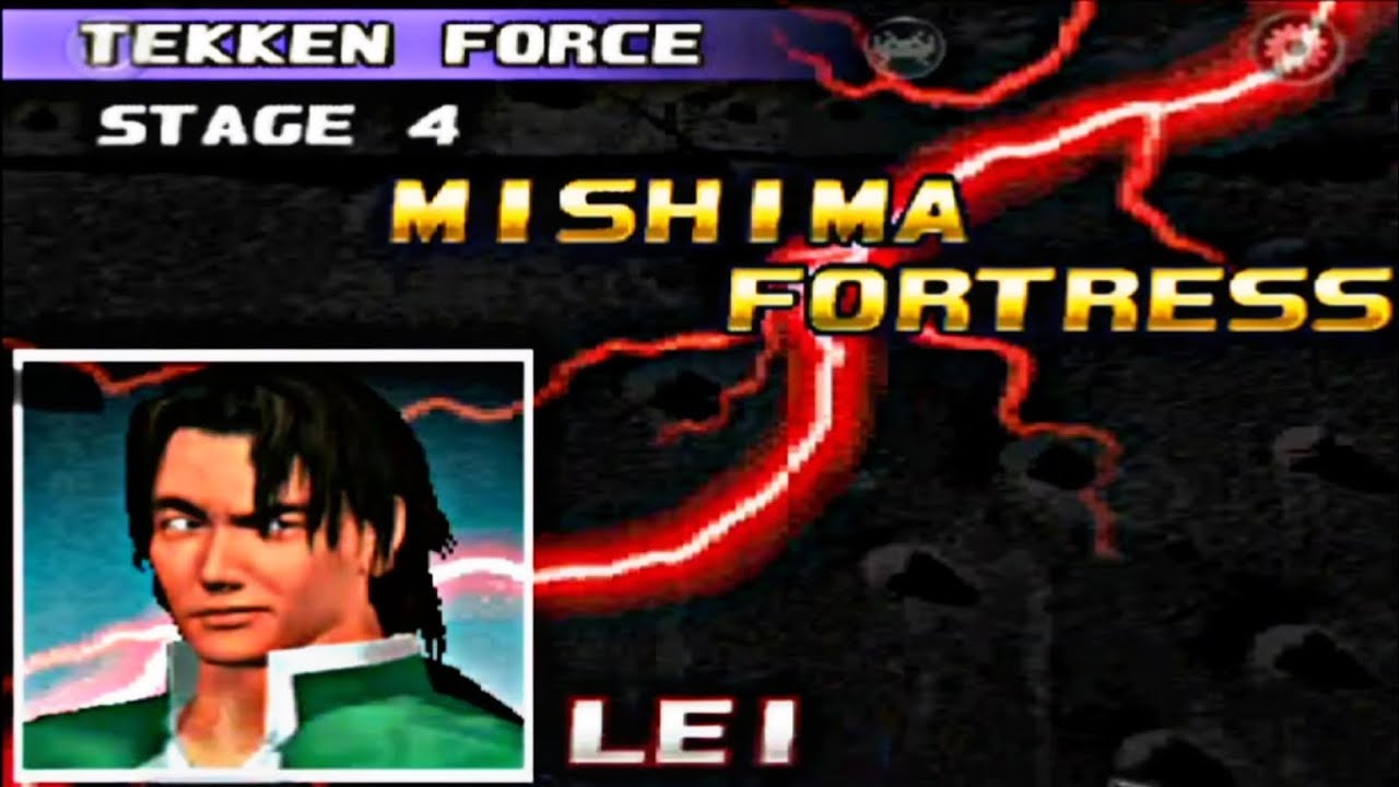Tekken 3 -- Tekken Force Mode - LEI WULONG🔥🔥 | WEuNiTeD GaMeRs - YouTube