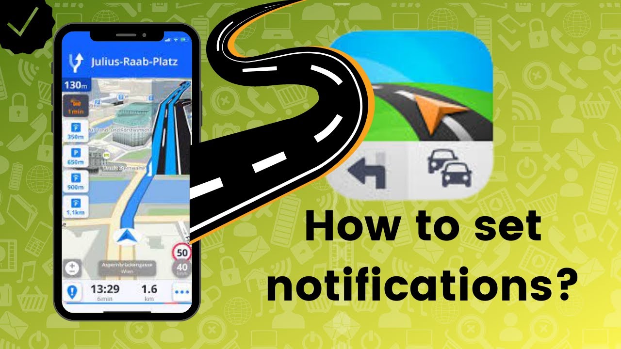 How to set notifications about faster route on Sygic GPS? - YouTube