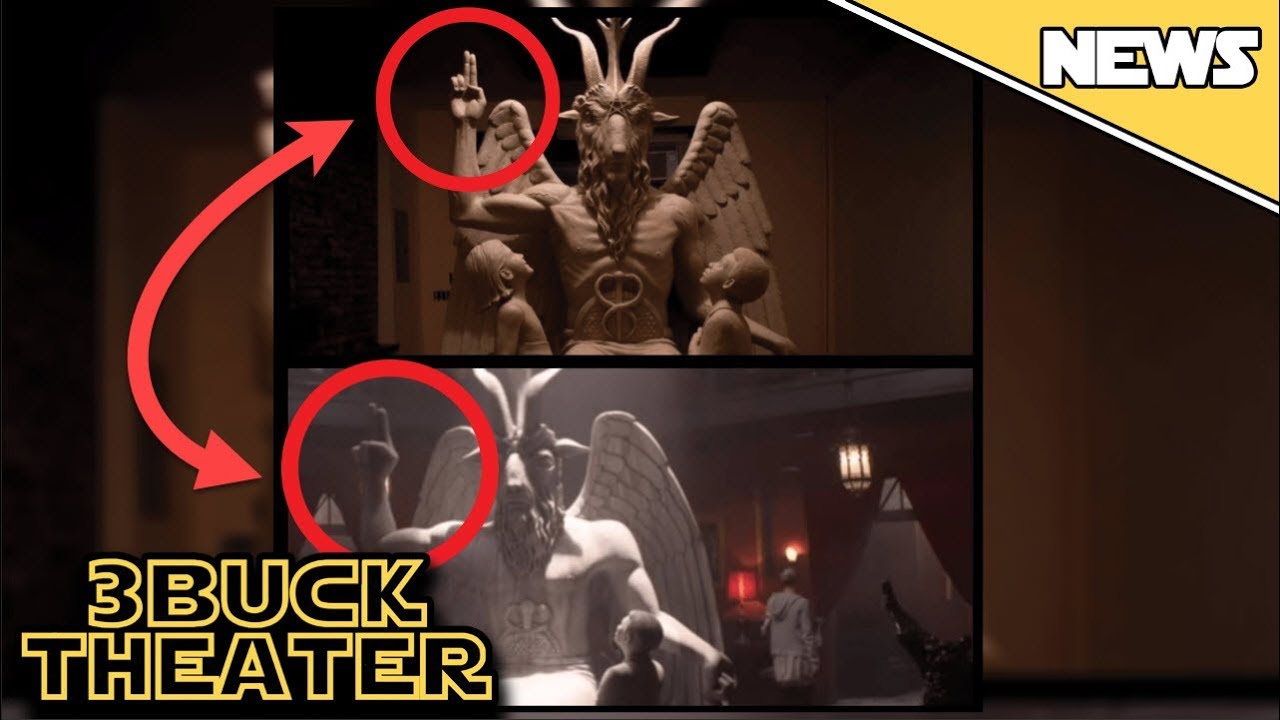 Satanists sue CHILLING ADVENTURES OF SABRINA over Baphomet statue - YouTube