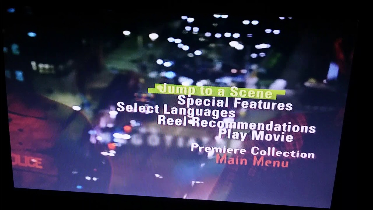 The Negotiator (1998) DVD Menu - YouTube