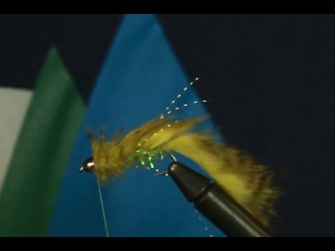 Fly Tying: Tiger Slumpbuster - YouTube