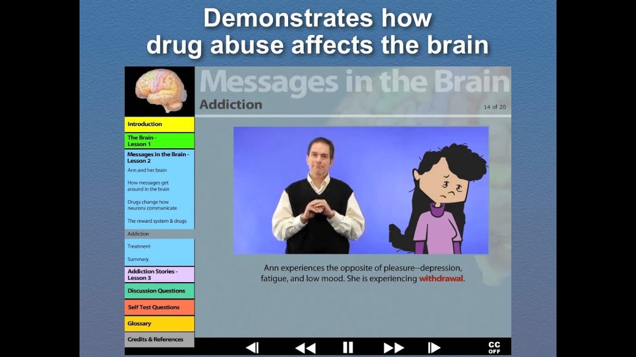 The Brain and Addiction: A science curriculum in ASL - YouTube