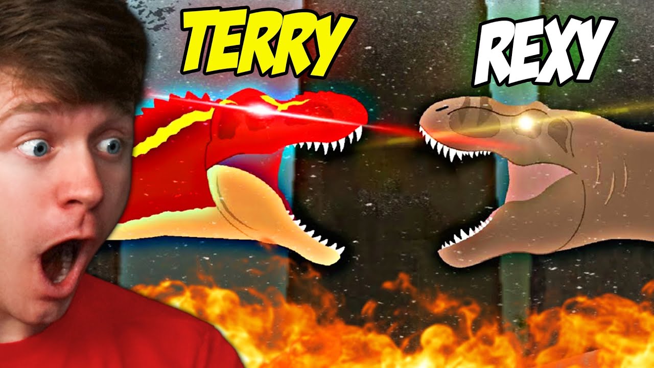 Reacting to REXY vs TERRY the FIGHT! - YouTube