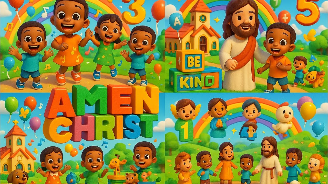 ABC Gospel Song & Counting with Jesus | Christian Kids Songs | ClaDel ...