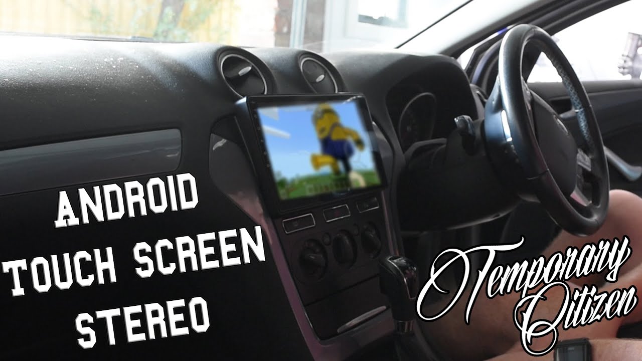 Joying Android Head Unit Install - 2012 Ford Mondeo - YouTube