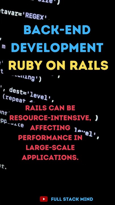 Ruby On Rails Explained Rubyonrails Youtube