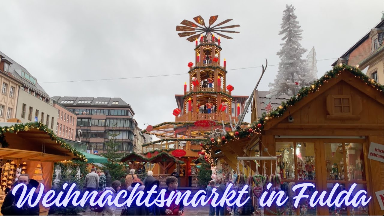 Weihnachtsmarkt 2024 in Fulda || Christmas Market || - YouTube