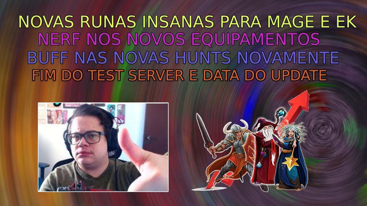 Tibia - Data do update, lançamento do Tibia Token, Novos charms com ...