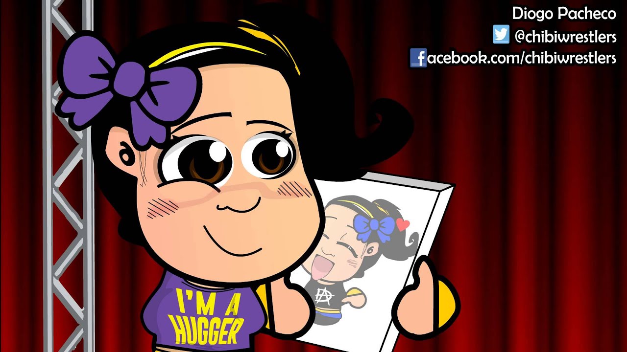 Chibi Wrestlers - HappyScary Dean and Bayley: It's Happening (WWE ...