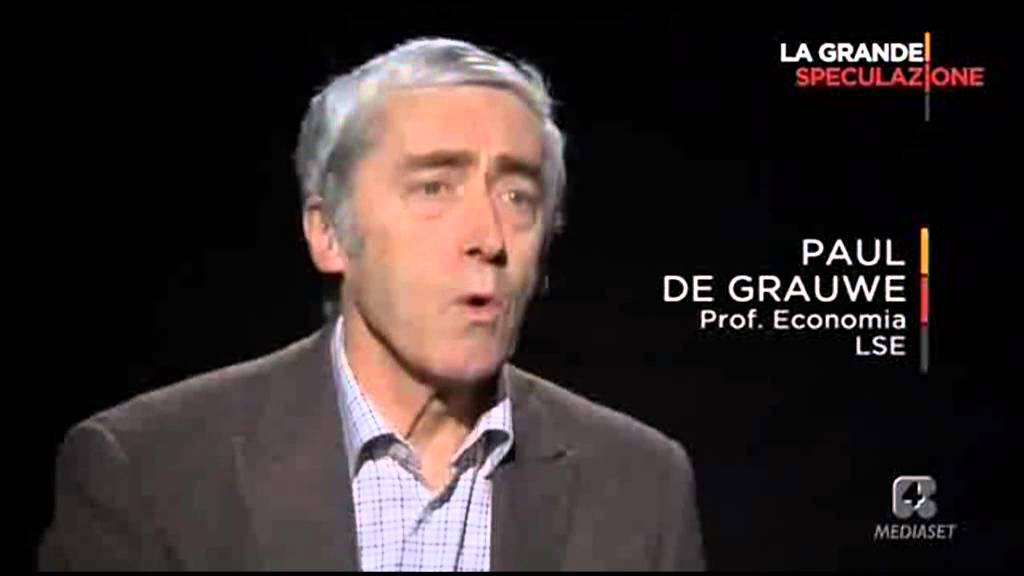 Paul De Grauwe - "La Grande speculazione" - YouTube