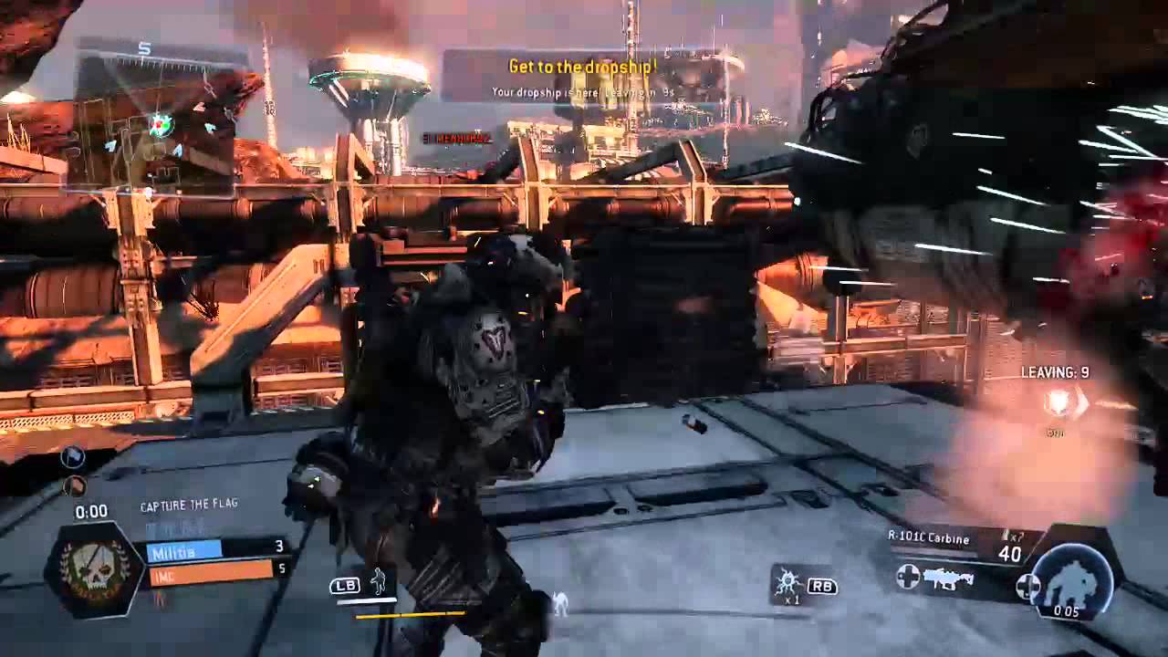 Best Titanfall Dropship Escape - YouTube