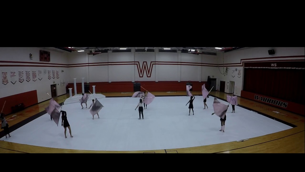 1 25 18 Varsity Winterguard Practice - YouTube