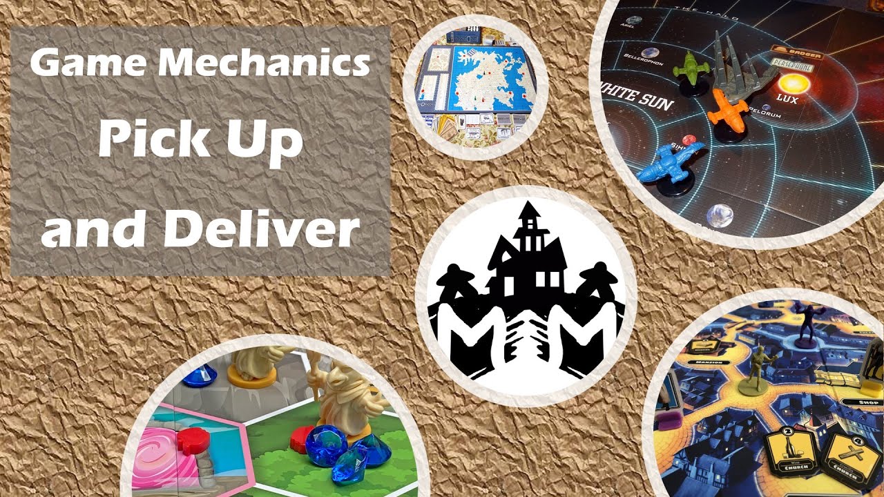 Game Mechanics: Pick Up and Deliver Games - YouTube