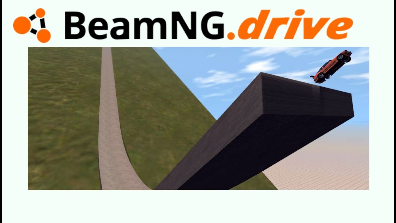 BeamNG drive:THE BIG JUMP - YouTube