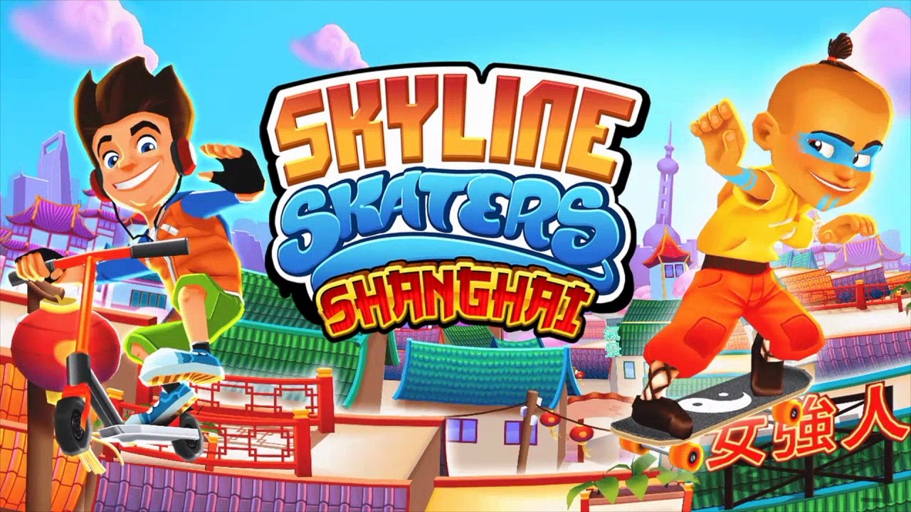 Skyline Skaters: Shanghai Update Gameplay on IOS - YouTube