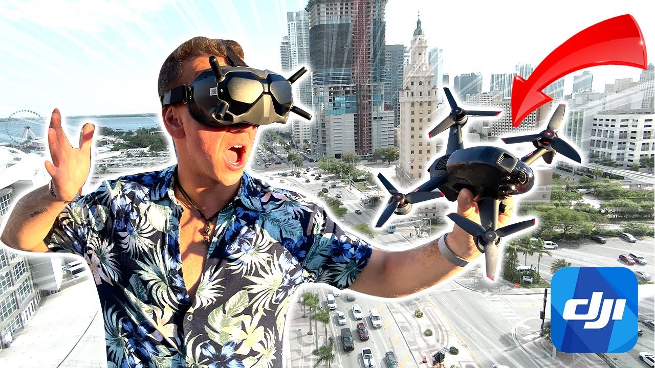VOLÉ EL DRONE MAS MODERNO DEL MUNDO sobre MIAMI - Oscar Alejandro ft ...