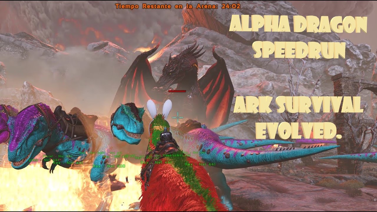 Speedrun Alpha Dragon / Dragon Alfa - The island Official ARK: Survival ...